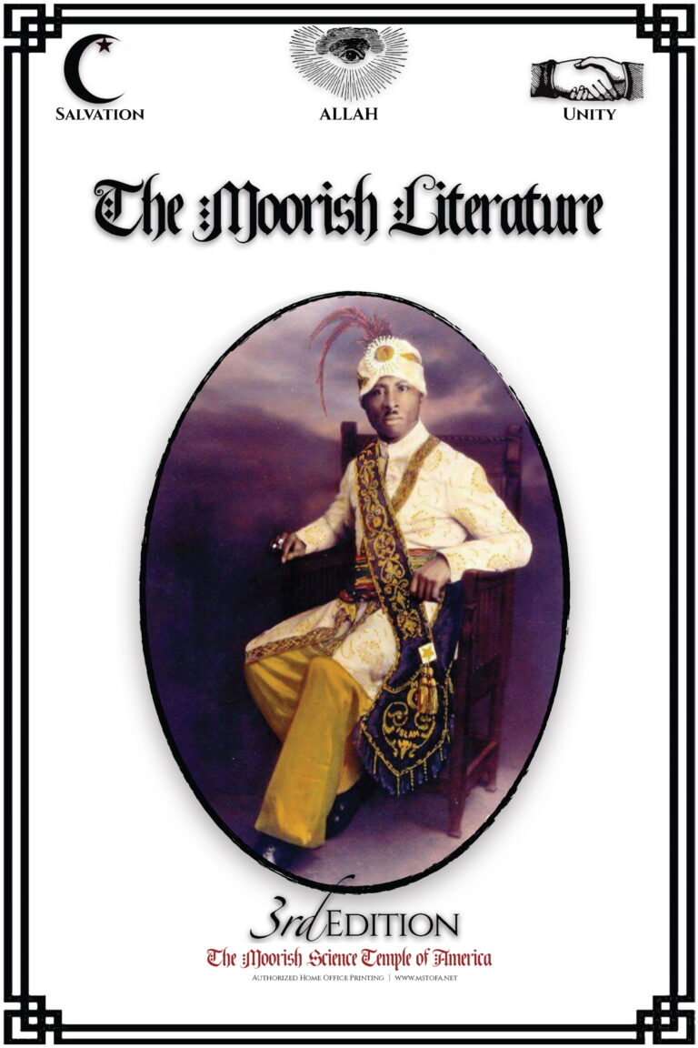 Moorish Literature Pamphlet (3rd Edition) – Moorish Science Temple
